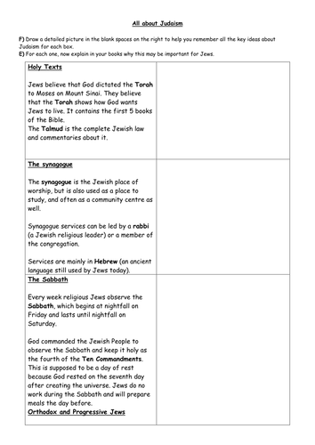 Judaism | Teaching Resources