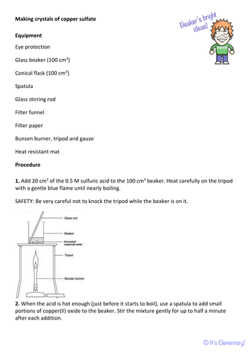 AQA GCSE Chemistry Unit 4 Making Soluble Salts Worksheets | Teaching ...