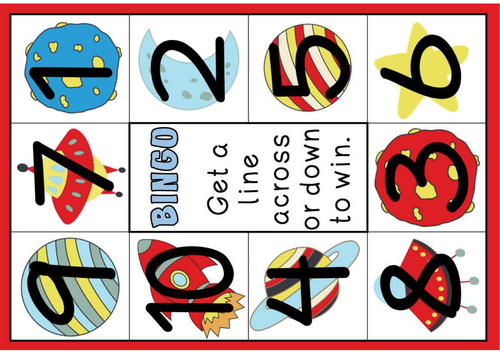 EYFS NUMBERS COUNTING SPACE THEME TEACHING RESOURCES EYFS KS1 ADDITION ...