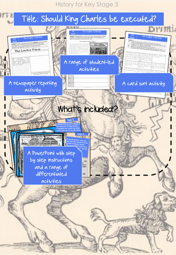 The English Civil War L6: Should King Charles I be executed? | Teaching ...