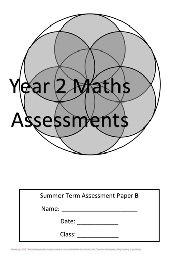 Year 2 Maths Assessment and Tracking (SUMMER) | Teaching Resources