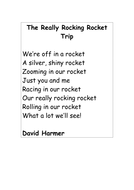 Poetry planning based around space and the moon landing for year 2 ...