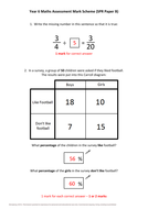 Year 6 Maths Assessment and Tracking (SPRING) | Teaching Resources