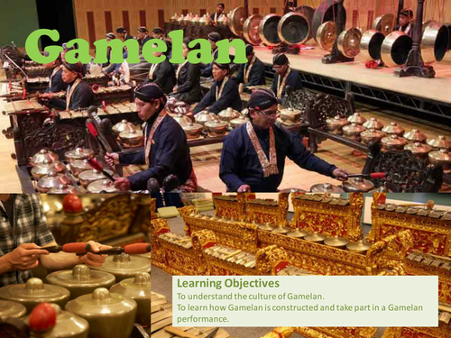 Gamelan (Lesson One) KS3 | Teaching Resources