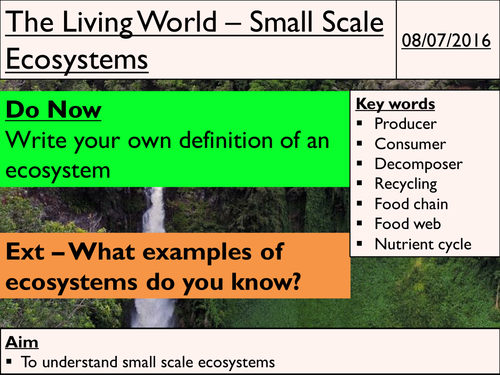 The Living World - Ecosystems, Rainforests and Cold Environments ...