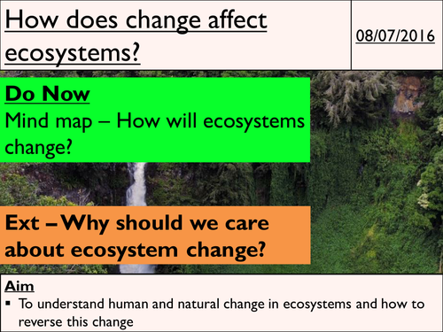 The Living World - Ecosystems, Rainforests and Cold Environments ...