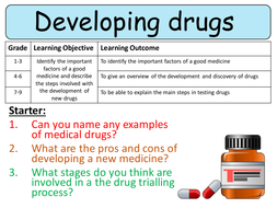 NEW AQA GCSE Specification - Drug Trials by SWiftScience - Teaching ...