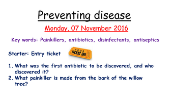 Infection and response unit- New Biology GCSE AQA | Teaching Resources