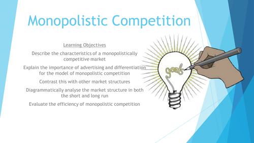 Monopolistic Competition Worksheet with Teacher Answers | Teaching ...