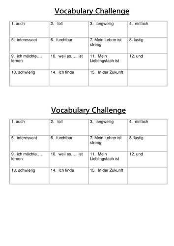 Was ist dein Lieblingsfach? Lesson bundle on school subjects and ...