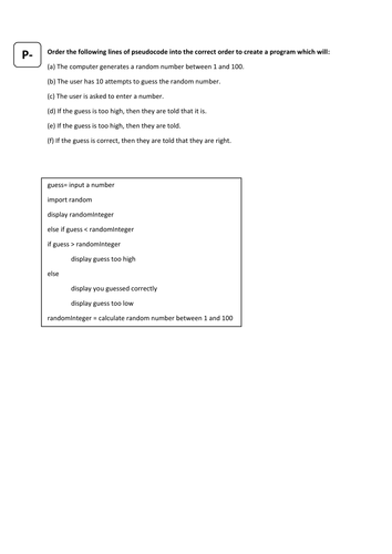 Iteration | Teaching Resources