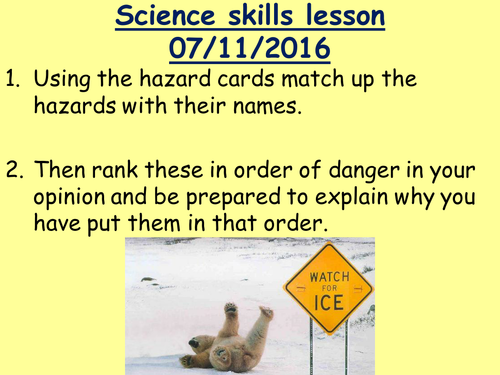 Science skills lesson and resources | Teaching Resources