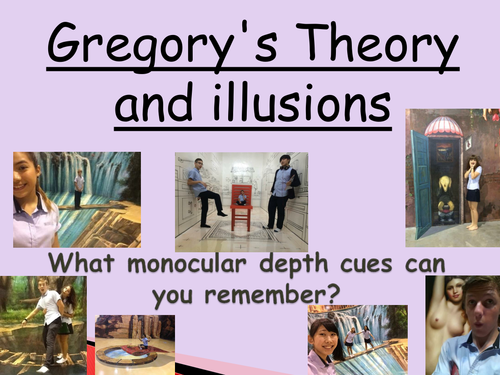 Gregorys theory of illusions. illusions and gestalt laws. psychology ...