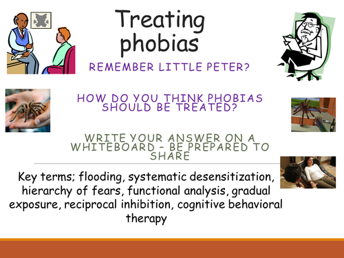 Clinical psychology / psychologists and treating phobias | Teaching ...