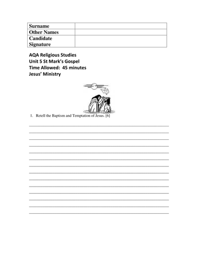 Jesus' Ministry Resources | Teaching Resources