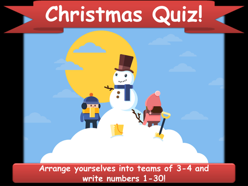Sociology Christmas Quiz (GCSE/AS/A2) (Xmas, End of Term, Fun, GCSE ...