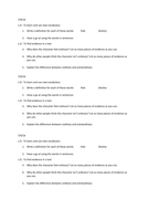 Questions for 1st section of Wonder by RJ Palacio | Teaching Resources