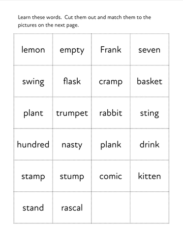 Learn To Read Two Syllable Words (lem on) | Teaching Resources