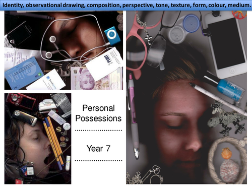 Y7 Art: Personal Possessions SOW & Full PPT | Teaching Resources