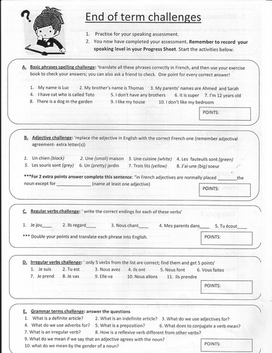 Reading comprehension and activities for cover work | Teaching Resources