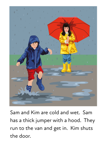 Introduces ch, sh, th, oo, ee. Read the sentences. | Teaching Resources