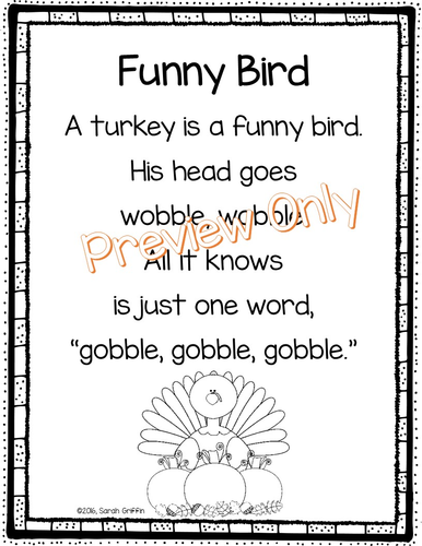 5 Thanksgiving Poems for Kids | Teaching Resources