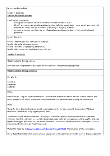 KS3 Ceramics | Teaching Resources