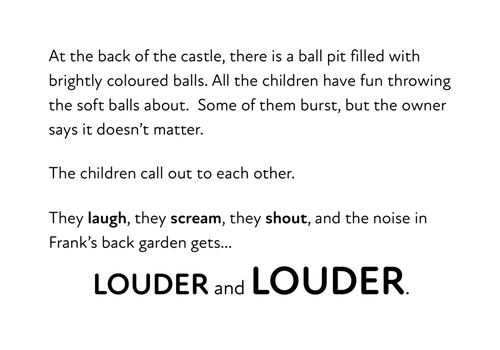 The Bouncy Castle: Learn The Phonic Sound ou (as in bounce) | Teaching ...