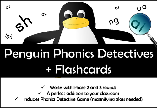 Penguin Phonics Detectives and Flashcards | Teaching Resources