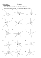 Angles at a point | Teaching Resources