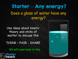 GCSE AQA Physics - P6.4 Internal Energy | Teaching Resources