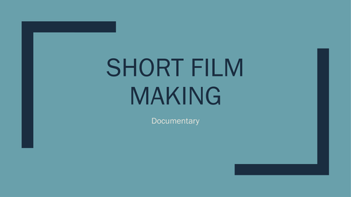 Short Film Making (Documentary) - VCE Media Unit 1 & 2 - Presentation ...