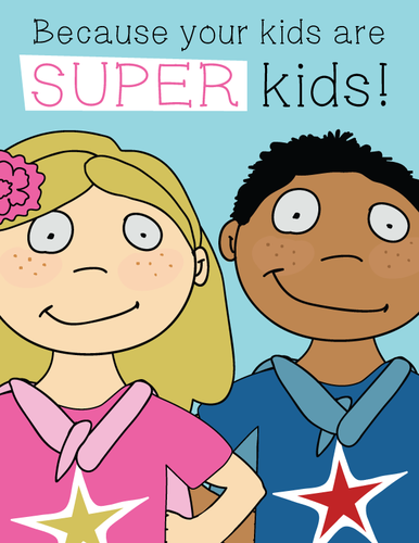 Superhero Kids Clip Art – Commercial-Use | Teaching Resources