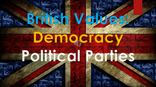 British Values: Citizenship: Political Parties | Teaching Resources