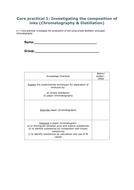 Edexcel Core Practical guides for Combined Science Chemistry - student ...