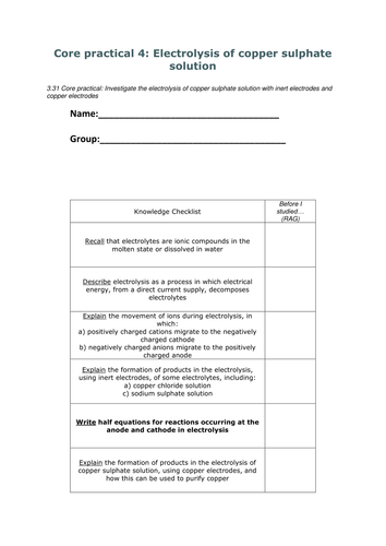 Edexcel Core Practical guides for Combined Science Chemistry - student ... Edexcel Core Practical guides for Combined Science Chemistry - student ...