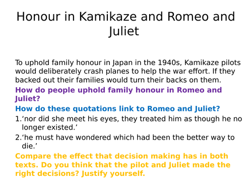 Kamikaze Beatrice Garland GCSE poetry 9-1 with interleaved content ...