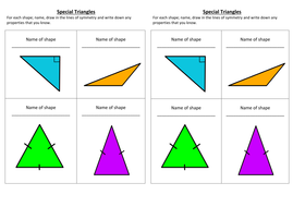 Angle facts, angles in triangles and quadrilaterals | Teaching Resources