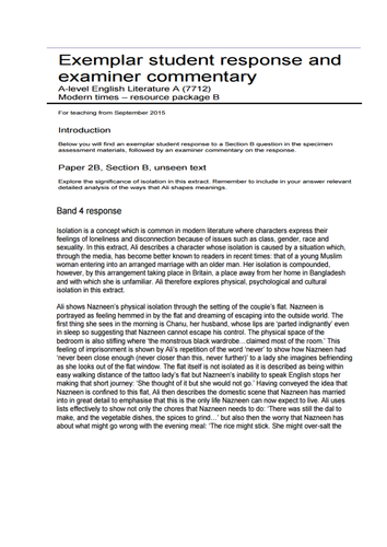 A Level Literature Unseen Prose analysis | Teaching Resources