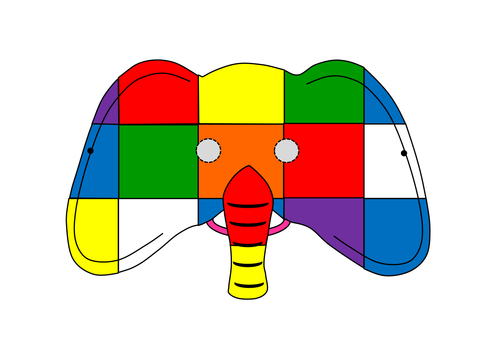 Elmer's Colours resource pack- display, games, activities | Teaching ...