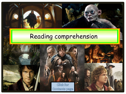 Full Hobbit comprehension of every chapter 1-19. | Teaching Resources
