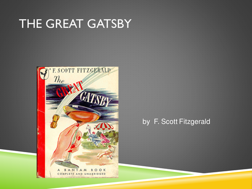 The Great Gatsby Resources | Teaching Resources