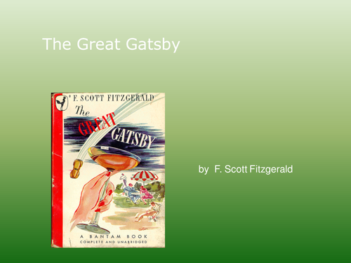 The Great Gatsby Resources | Teaching Resources