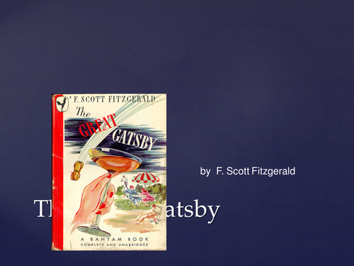 The Great Gatsby Resources | Teaching Resources