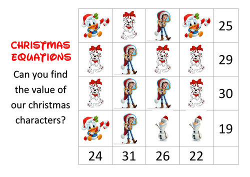 Christmas Maths | Teaching Resources