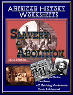 American History Worksheets: Slavery and Abolition Worksheets ...