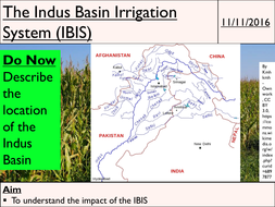 Food Management - The Indus Basin Irrigation System by thisisgeography ...
