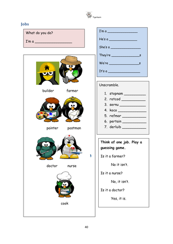 ESL complete class bundle - 11 complete unit worksheets for EAL ...