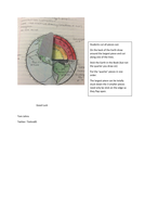 Create a model Earth Foldable (3D - cross section) interactive notebook ...