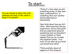 Confession - without lesson plan | Teaching Resources